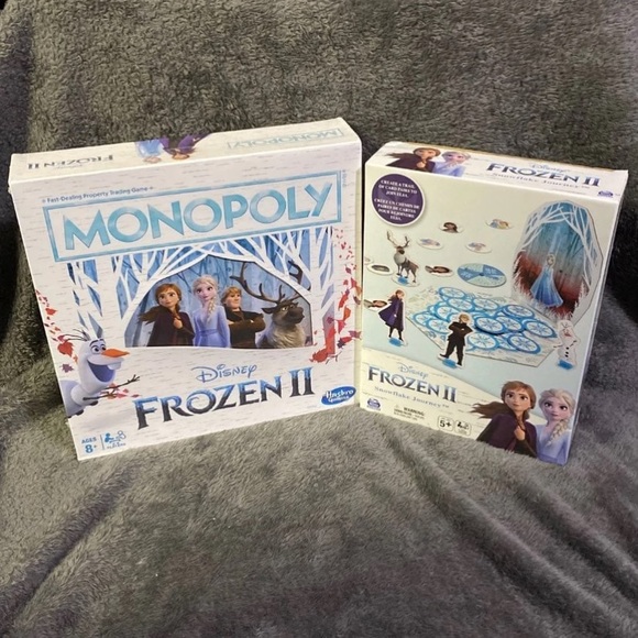 Disney | Toys | Disney Frozen Ii Monopoly Board Game And Snowflakes ...